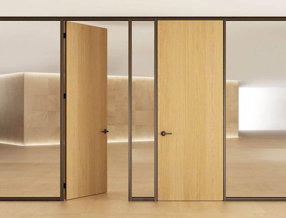 Supply Luxury White Internal Invisible Door With Hidden Hinges ...